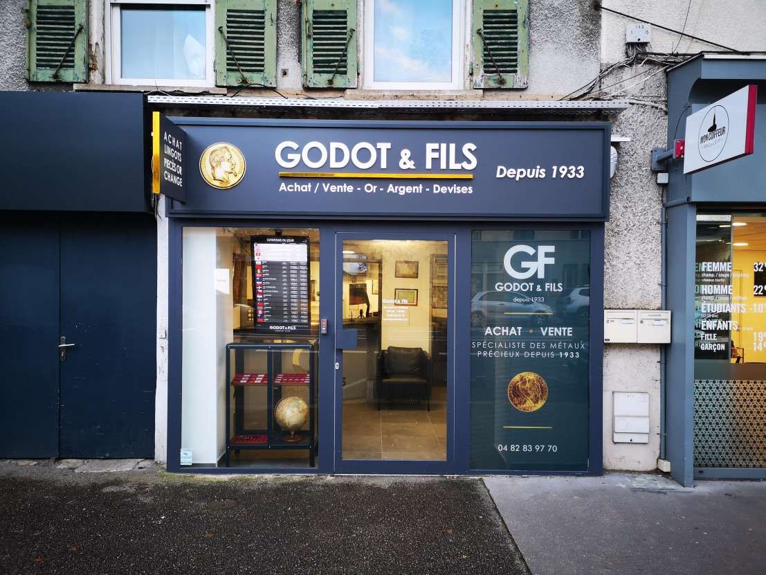 Godot et Fils à Tassin-la-Demi-Lune - Achat et Vente de métaux précieux
