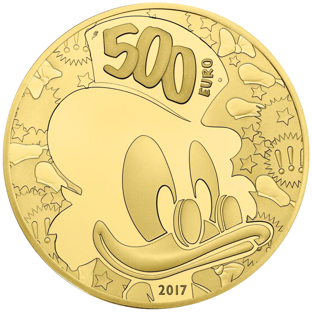 500 Euro Or La Bande à Picsou